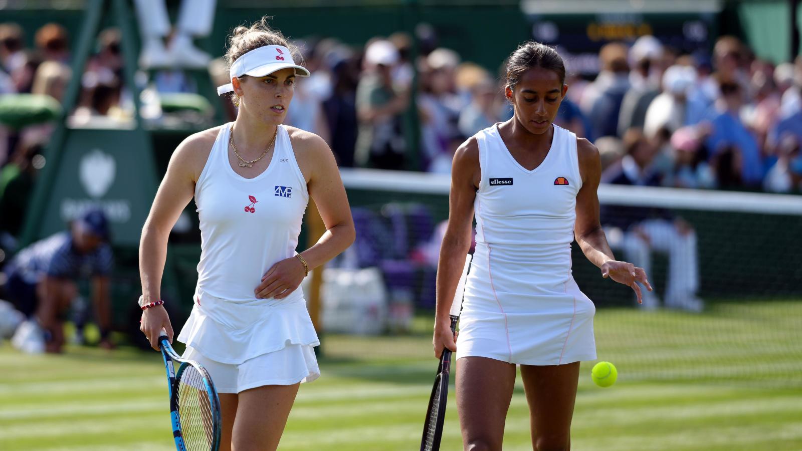Wimbledon: Maia Lumsden and Naiktha Bains end 40-year wait for all ...
